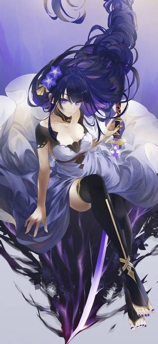 唯美雷电将军游戏手机动态壁纸 游戏手机壁纸下载 元气壁纸