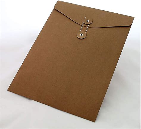 Kraft String File Folder Filing Envelope Project File Jacket Document