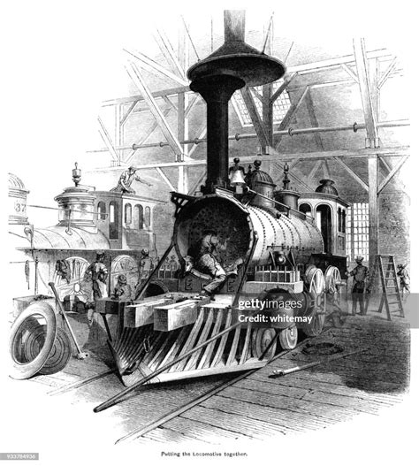 Constructing A Late 19th Century American Steam Locomotive High Res