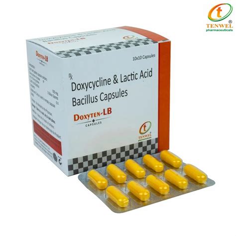 Doxycycline And Lactic Acid Bacillus Tablets At Rs 550 Box Id 2853391673462