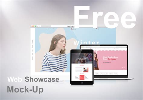 Free Web Showcase Mock Up On Behance Free Web Showcase Mock Up On Behance