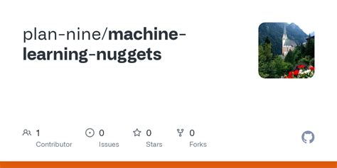 github plan nine machine learning nuggets
