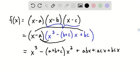 Solved Prove That Every Cubic Function With Three Distinct Real Zeros Has A Point Of Inflection