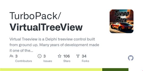 Github Turbopack Virtualtreeview Virtual Treeview Is A Delphi Treeview Control Built From