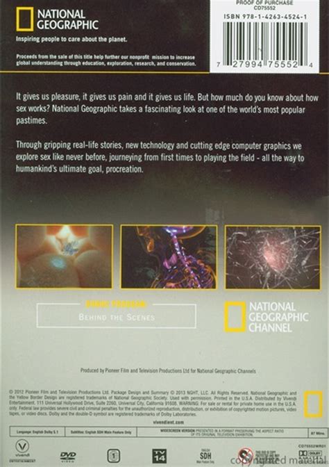 National Geographic Sex How It Works DVD DVD Empire