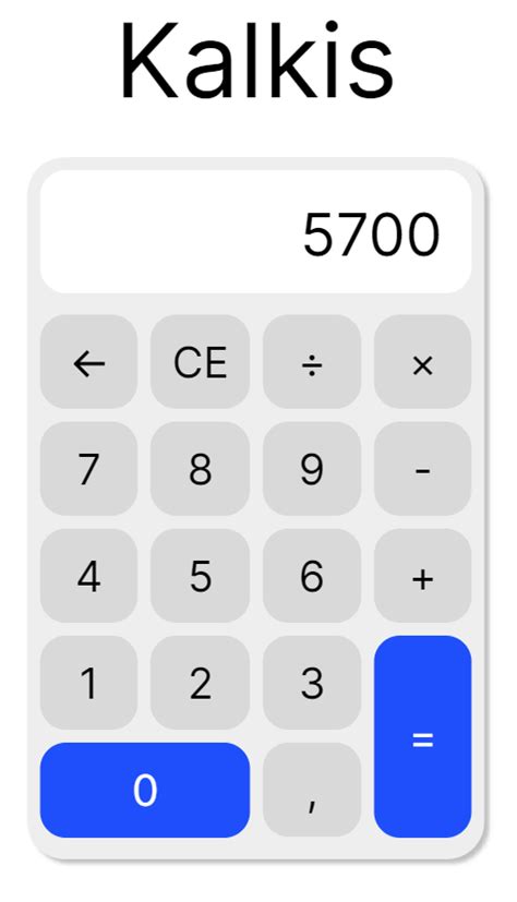 Github Sverreholmbakkenvue Calculator