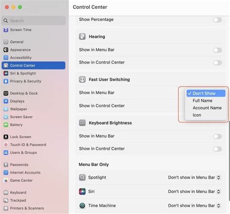 How To Enable Fast User Switching On Mac In Macos 13 Ventura