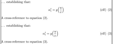 How To Additionally Name Equations In Align Environment Tex Latex