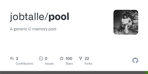 Github Jobtalle Pool A Generic C Memory Pool