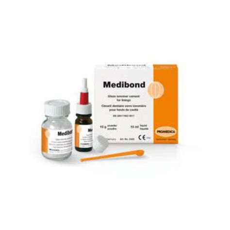 Medibond Glass Ionomer Lining Cement Powder Liquid