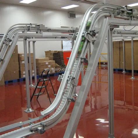 180 Degree Flexible And Circular Conveyor For Glass Inspections 180 Degree Flexible And Circular Conveyor For Glass Inspections