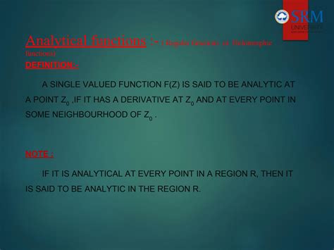 Solution Analytical Functions Studypool