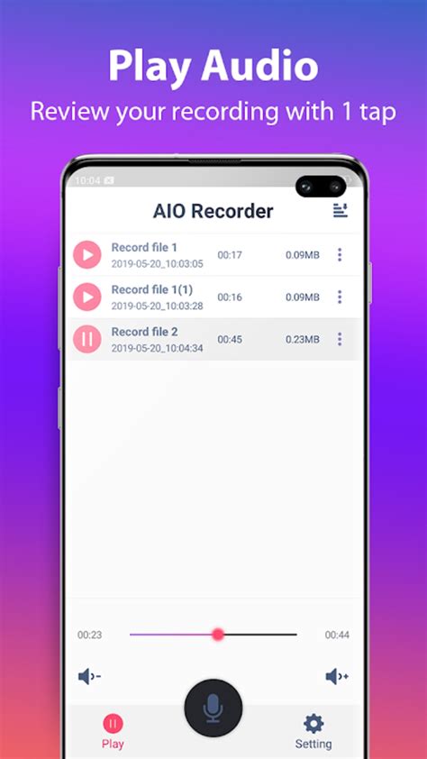 Voice Recorder Free And Sound Recorder Mp3 Recorder Apk For Android