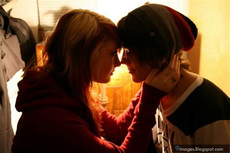 Cute Emo Couple Love Feelings Hug