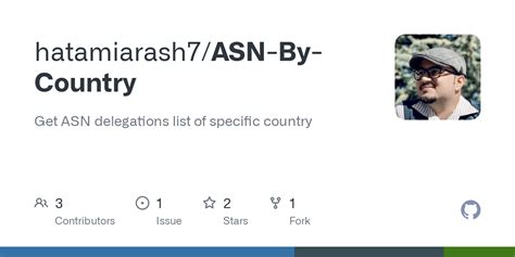 GitHub Hatamiarash7 ASN By Country Get ASN Delegations List Of
