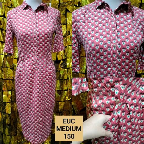 Front Button Midi Dress Womens Fashion Dresses And Sets Dresses On Carousell