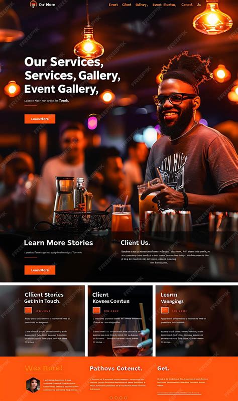 Interactive Layout With Hover Animations Creative Website La Autumn