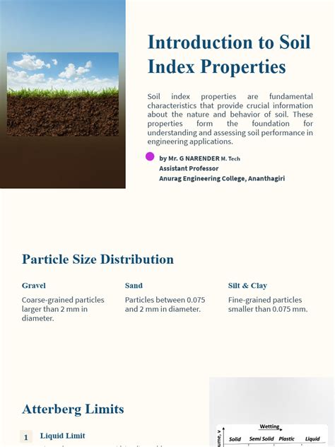 Index Properties Of Soil Pdf Porosity Soil