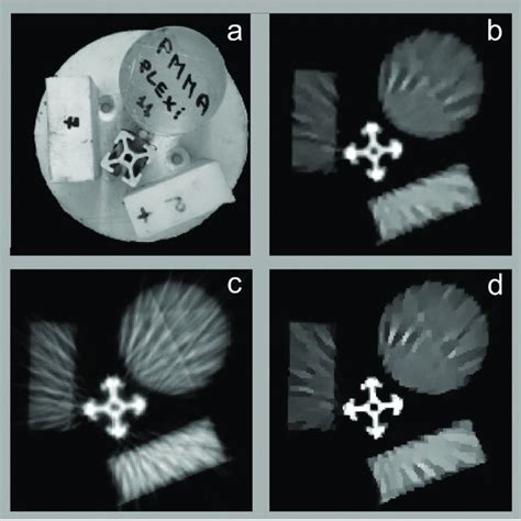 The Sample Object A As Well As Its Reconstructed CT Image Using Download Scientific Diagram