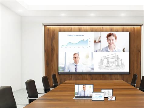 Hochauflösende Led Walls Für Den Meetingraum