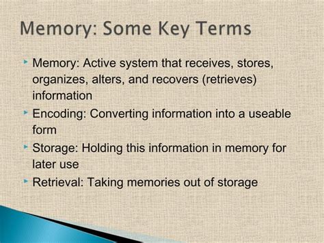 Memory And Forgetting Ppt Data Storage And Warehousing Computing