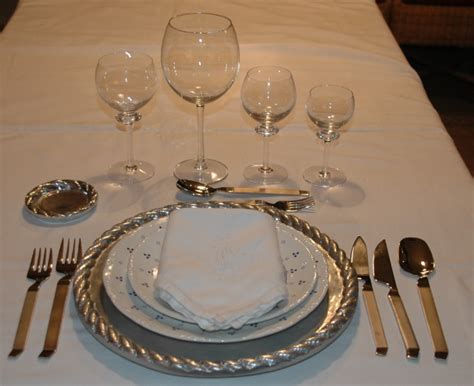 Elementos Y Decoración De La Mesa Y Ii Protocolo A La Vista
