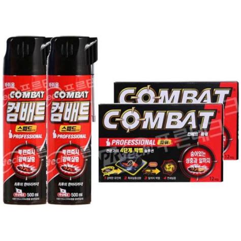 컴배트 스피드 에어졸 500ml x 2개 파워 작은바퀴용 12개입 x 2개 1세트 에누리 가격비교