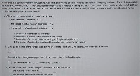 Solved Please Solve The Following Assignment Problems With Chegg