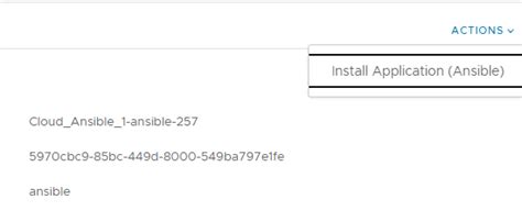 Custom Ansible Day 2 Action In Aria Automation Vrealizeit Techblog Vmware Sddc