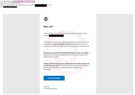New Phishing Scam Wordpress Patch Cve 2024 46188 Crushing Pixels