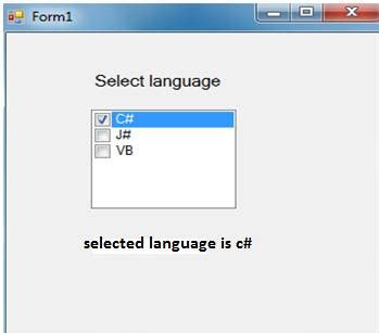 Checkedlistbox Control In Vb Net Mindstick