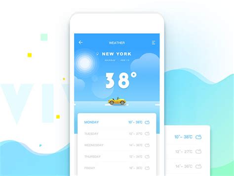 30 Temperature App Ui Design For Inspiration Smashfreakz