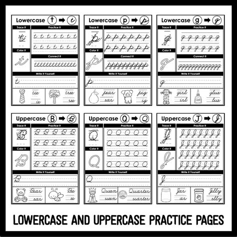 Cursive Handwriting Practice Pages Handwriting Workbook Learn To Write Cursive Cursive