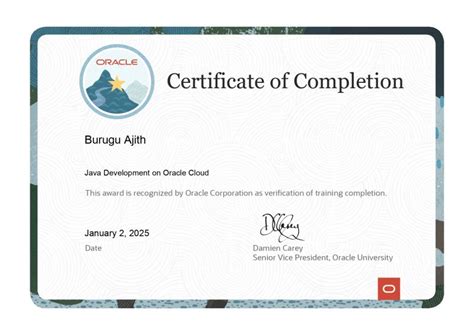 javase11 javadevelopment oraclecloud cloudcomputing… burugu ajith