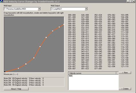Velocity Curve Widget Cabbage Stew Cabbage Audio Forum