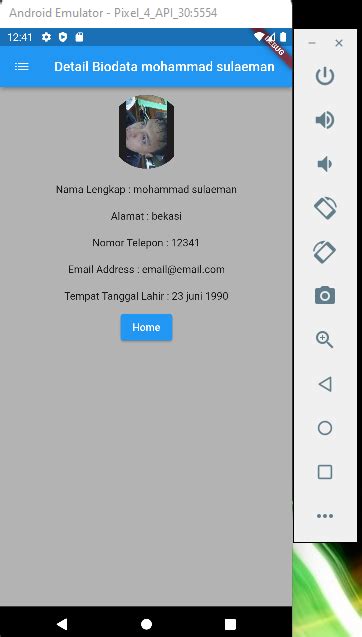github mohammadsulaeman flutter formulir biodata belajar menampilkan