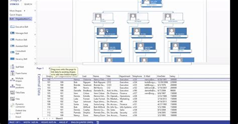 How To Create An Org Chart In Visio From Excel Free Power Point