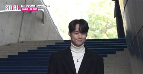 프로듀스x101 연습생 출신 모델 권태은 서울패션위크 참석 [영상]