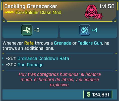 Borderlands 4 How To Unlock The Legendary Grenazerker Exo Soldier Class Mod