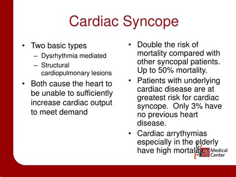 Ppt Syncope Evaluation And Management Powerpoint Presentation Free Download Id 3536459