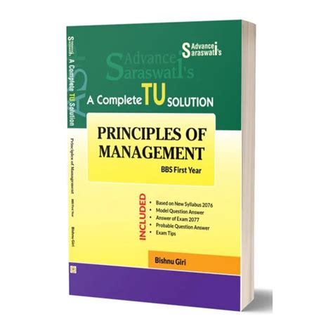 Tu Solution Bbs 1st Year Principles Of Management English Hpdc 10039 Np