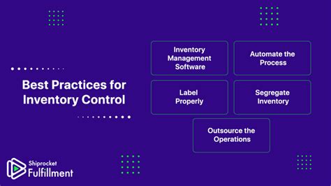 Inventory Control Formula Processes Best Practices Shiprocket