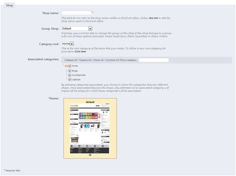 Adding A Shop In Multistore For Prestashop 15 Web Hosting Hub