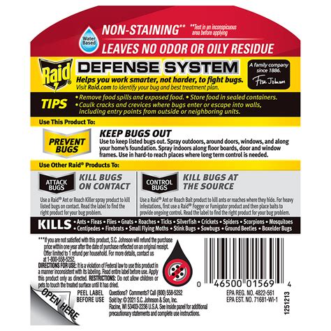 Raid® Max Perimeter Protection Trigger Starter Bug Barrier