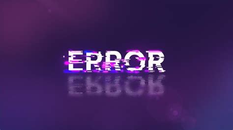 Premium Photo D Rendering Error Text With Screen Effects Of