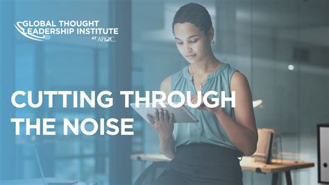 Cutting Through The Noise