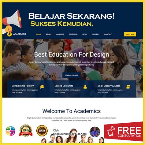 jual tutorial membuat web akademik menggunakan laravel shopee indonesia