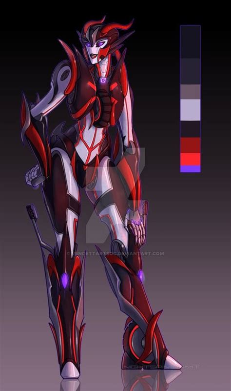 Transformers Cybertron Female Decepticon At Tasha Sprouse Blog