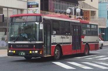 岩手県北自動車南部支社旧南部バス 八戸200か497 NJのバス図録2