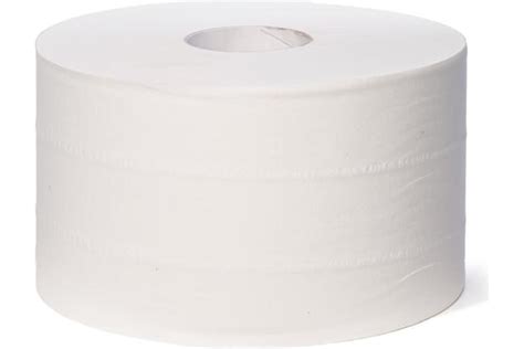 Туалетная бумага Focus для диспенсера Jumbo Premium 2 слоя белая целлюлоза 207 м 12 рулонов